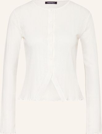 Chantelle Lounge-Jacke Lovie weiss