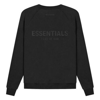 Fear of God Essentials Crewneck - - Sweatshirts & Hoodies - Herren - Schwarzk - XL