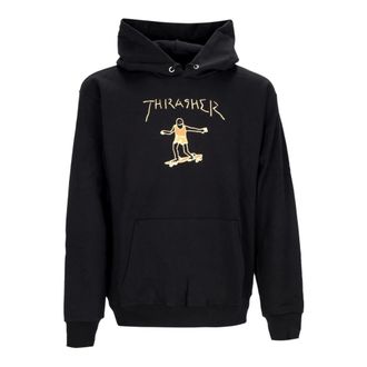 Thrasher Schwarz/Brauner Hoodie Langarm-Sweatshirt - - Sweatshirts & Hoodies - Herren - Schwarzk - L