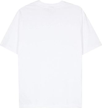 New Balance Embroidered Logo Cotton T-Shirt - White