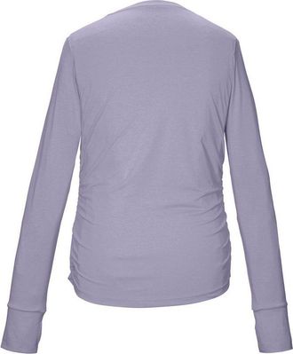 Killtec Langarmshirt KOS 173 WMN LS SHRT Atmungsaktiv, schnelltrocknend, dehnbar, Daumenl&ouml;cher, Raffung