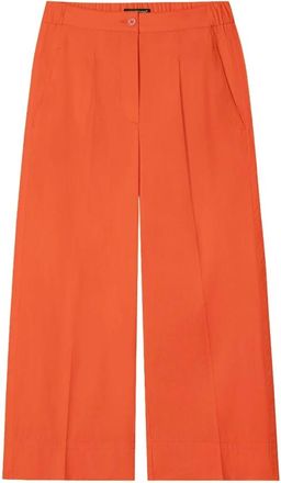 Luisa Cerano Femme, Pantalons, Orange, Taille: 44 FR 0443 Cropped Pantalons