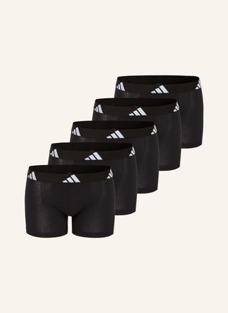 adidas 5er-Pack Boxershorts Active Flex Cotton schwarz
