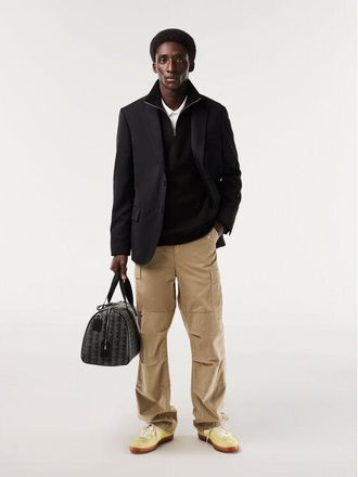 Lacoste Sweatshirt SH1927 Schwarz Classic Fit