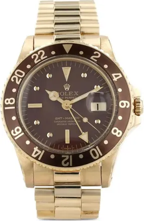 Rolex montre GMT-Master 38 mm - Or