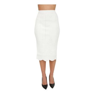 Twinset Damen, R&ouml;cke, Wei&szlig;, XSGr&ouml;&szlig;e