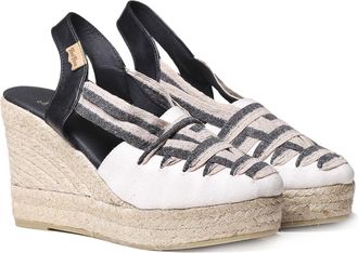 Toni Pons Damen Patty-nc_Cru-negre_36 Sneaker, Ecru Schwarz, EU