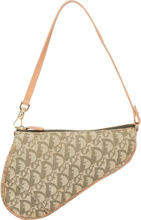 Dior Crossbody Bags - Christian Dior Trotter Monogram Mini Saddle Handba - Gr. unisize - in Bunt - f&uuml;r Damen