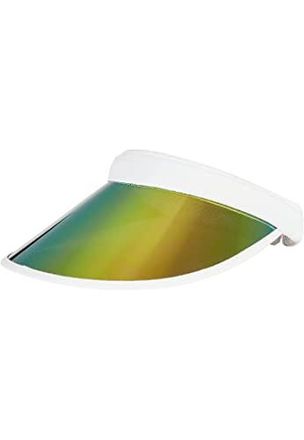 Urban Classics Tb2768-holographic Visor Visière, Blanc/Multicolore, Taille Unique Mixte