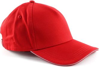 Tommy Hilfiger Herren Cap TH Elevated Corporate Basecap, Rot (Primary Red), Einheitsgr&ouml;&szlig;e
