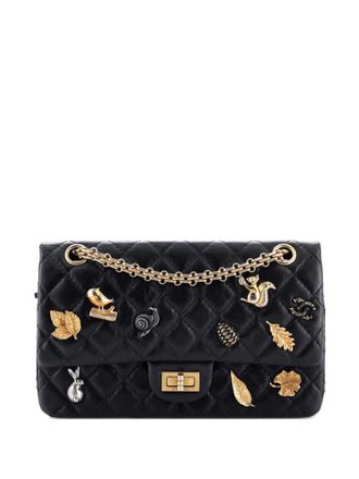 Chanel Lucky Charms Reissue 2.55 Flap Bag Quilted Aged Calfskin 225 shoulder bag - Schwarz