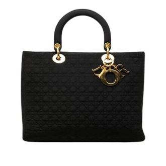 Dior Pre-owned Lady Quilted Nylon Handbag - - Pre-owned - Damen - Schwarzk - ONE SIZE