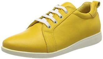 Andrea Conti Femme 1479604 Sneakers Basses, Jaune (Gelb 051), 38 EU