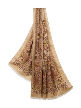 Etro écharpe à motif cachemire - Tons neutres