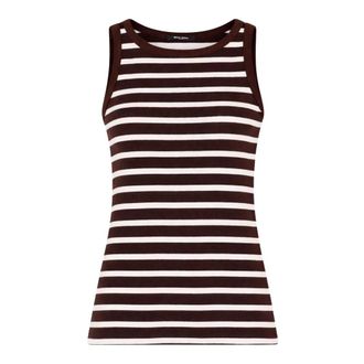 Bruuns Bazaar Iguanura BB Boat Neck Blouse - - Tops - Damen - Mehrfarbig - S