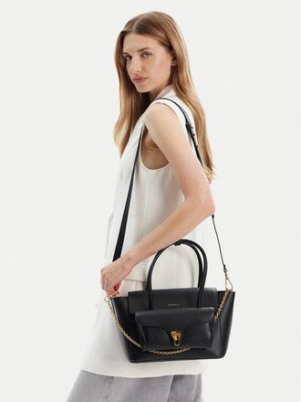 Coccinelle Handtasche T8A Coccinelledouble Beat E1 T8A 18 02 01 Schwarz