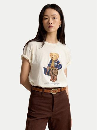 Polo Ralph Lauren T-Shirt 211B17774001 Wei&szlig; Regular Fit