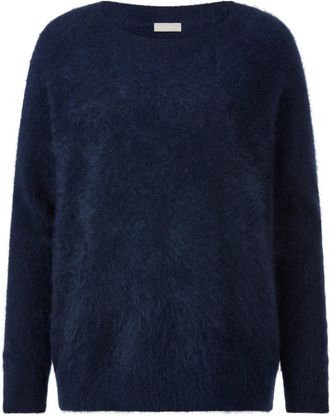 Peter Hahn Pullover U-Boot-Ausschnitt Peter Hahn blau