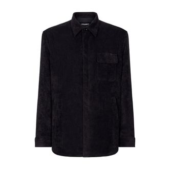 Dolce & Gabbana Schwarze Hemden Aw24 Herrenbekleidung - - Shirts - Herren - Schwarzk - M