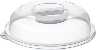 BESPORTBLE Lebensmittelabdeckung Mikrowellenherd Abdeckhaube 22cm Transparent mit Spritzschutz f&uuml;r Frischen Lebensmittelschutz und Gleichm&auml;&szlig;iges Erw&auml;rmen Wiederv