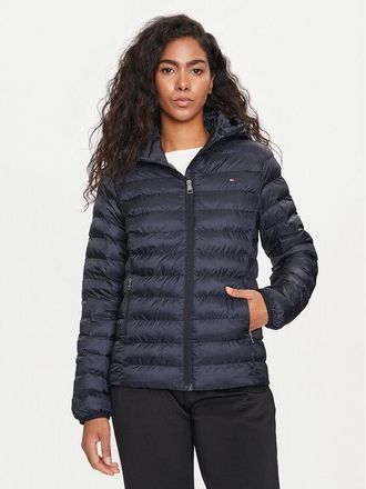 Tommy Hilfiger &Uuml;bergangsjacke Global Stripe WW0WW42046 Dunkelblau Regular Fit
