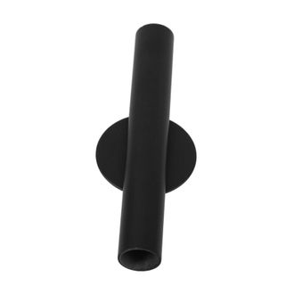 BESPORTBLE Metall Wandvase Schwarz Klein Eleganter Wandblumengefäß ohne Bohren Vielseitiger Wandhalter für Frische Getrocknete Blumen und Pflanzen zur Stilvollen