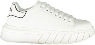 Ga&euml;lle Paris Gaelle Paris Wei&szlig;e Polyurethan Damen Sneaker