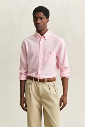 GANT Herren Regular Fit Classic Oxford-Hemd (XXXL) WASHED Rosa