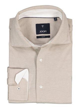 Joop Herren Hemd beige Slim Fit