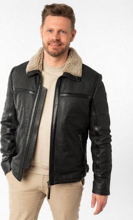 Mauritius Lederjacke MMAlasko mit Umlegekragen