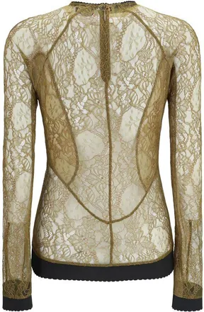 The Attico Womens Bicolor Polyamide Blouse