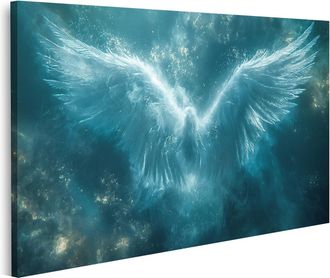 Islandburner Bild auf Leinwand Engel der Ewigkeit im kosmischen Lichtozean Bilder Wandbilder Poster