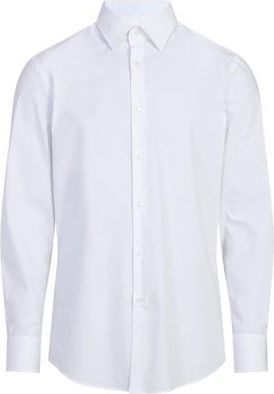 HUGO BOSS Chemise unie en coton m&eacute;lang&eacute;