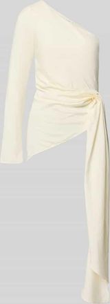 Topshop Bluse im One-Shoulder-Design aus Modal-Mix