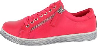 Andrea Conti Damen Sneaker, Magenta, 38 EU