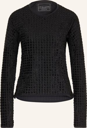 Yohji Yamamoto Laufshirt Reverse schwarz