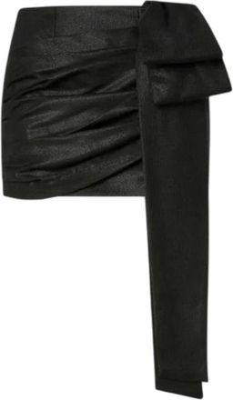 Pinko Pinko, Femme, Jupes, Noir, Taille: 36 FR Wool Short Skirt