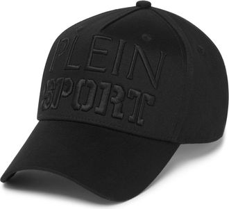Plein Sport Baseballkappe mit Logo-Stickerei - Schwarz