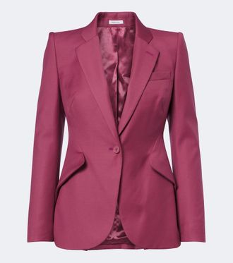 Alexander McQueen Blazer en laine