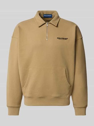 Polo Ralph Lauren Regular Fit Troyer aus Baumwoll-Mix