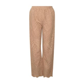 Tiffany & Co. Beige Dalia Hose - - Trousers - Damen - Beige - M/L