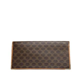 Celine Pre-owned Logo Pattern Leather Wallet - - Pre-owned - Damen - Braun - ONE SIZE