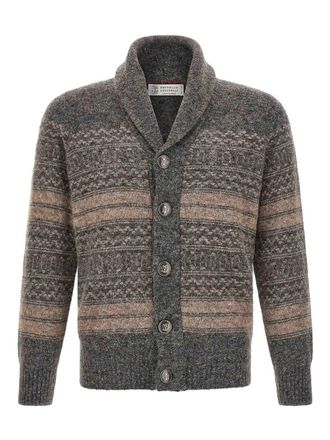 Brunello Cucinelli Cardigan - Nordic Jacquard