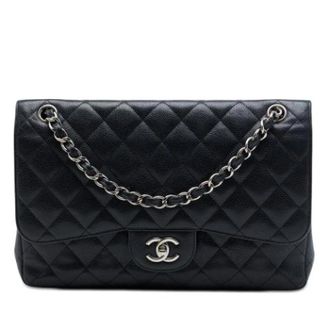Chanel Pre-owned Double Flap Shoulder Bag - - Pre-owned - Damen - Schwarzk - ONE SIZE