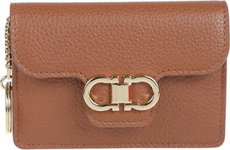 Ferragamo Femme, Accessoires, Brun, Taille: ONE Size Porte-cl&eacute;s Gancini