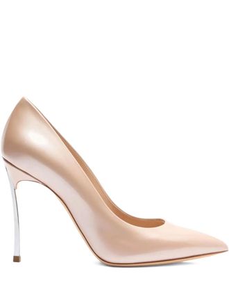Casadei escarpins Blade 100 mm à bout pointu - Tons neutres