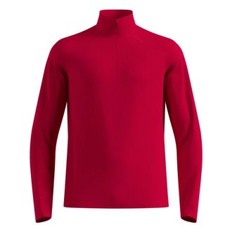 Odlo Essential Warm 1/2 Zip - - Sport - Herren - Rot - M