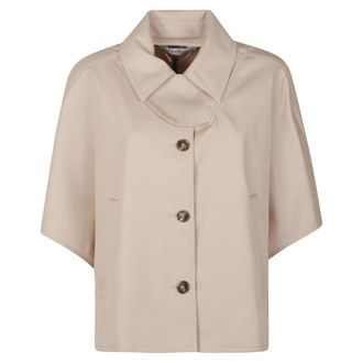 Max Mara Baumwollumhang - - Jackets - Damen - Braun - ONE SIZE