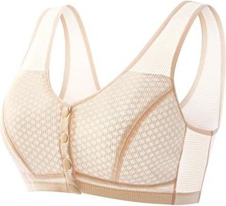 Generic Bustier rembourr&eacute; pour femme - Bretelles r&eacute;glables - Couverture compl&egrave;te - Soutien-gorge confortable sans armatures - Soutien-gorge sans armatures, be