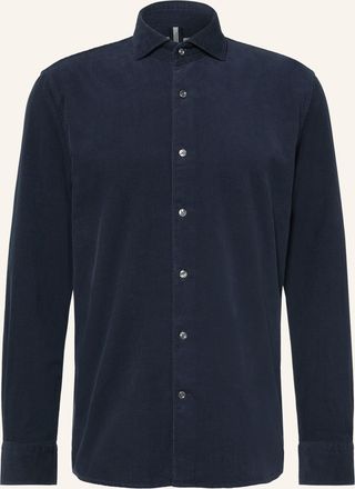 Profuomo Profuomo Cordhemd Comfort Fit blau